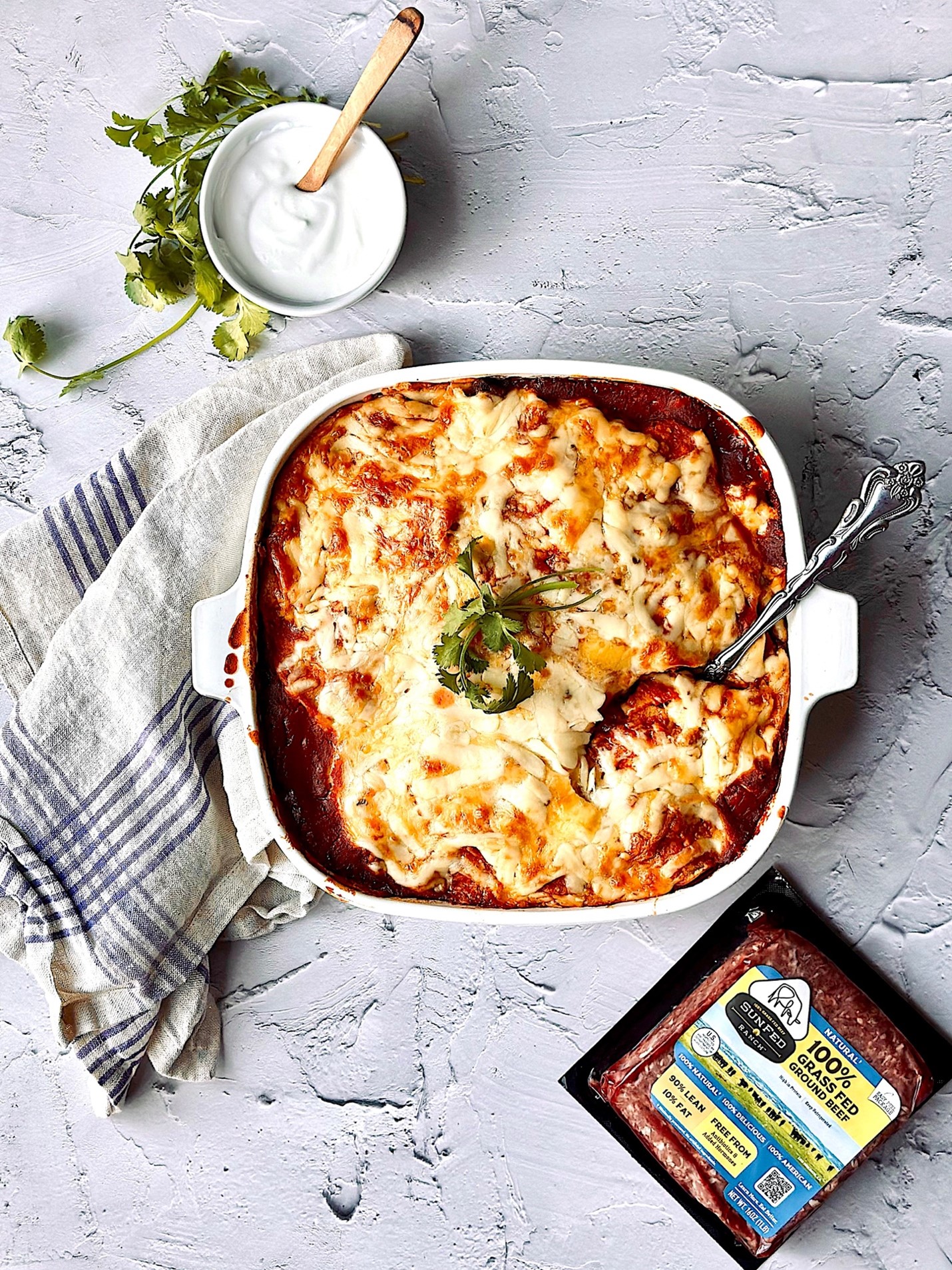 SunFed Ranch Beef Enchiladas » SunFed Ranch